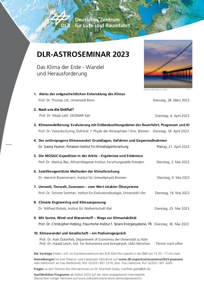 DLR Astroseminar 2023